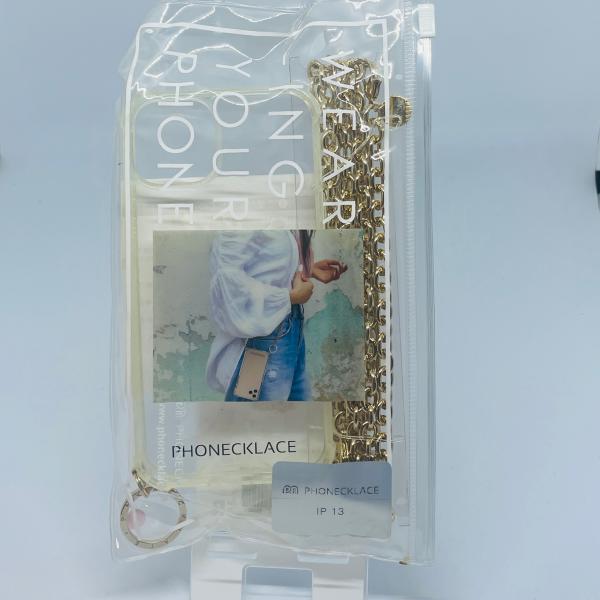 型番PN21590i13GDカラー ゴールドJANコード4570047555901本体サイズ  約H15.1×W7.6×D1.2cm本体重量  約90g材質  ケース本体：ポリカーボネート、TPU、真鍮チャーム：亜鉛チェーン：アルミニウム（...