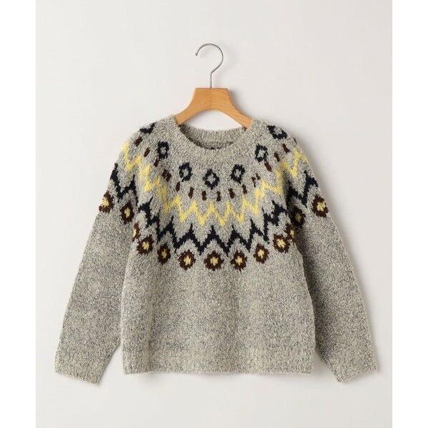 【発売日：2026年01月09日】★この商品はセール価格です★11,000円 → 7,700円(30%off)【カテゴリ】キッズ > トップス > ニット・セーター【カラー】トップグレー/ネイビー【サイズ】140/150/160...