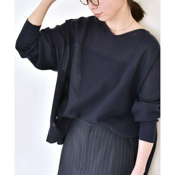 【発売日：2026年03月10日】【カテゴリ】レディース > トップス > ニット・セーター【カラー】ネイビー/ラベンダー/シルバー【サイズ】ONESIZE【実寸(cm)】ONE SIZE:総丈60 身幅71 ゆき78.5【素材...