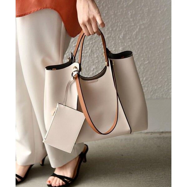 【発売日：2026年02月24日】【カテゴリ】レディース > バッグ > トートバッグ【カラー】ナチュラル/ベージュ/ライトブルー【サイズ】ONESIZE【実寸(cm)】ONE SIZE:幅31 高さ23 マチ14 持ち手51 ...