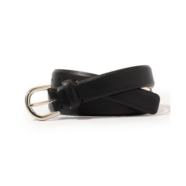 【発売日：2025年09月08日】【カテゴリ】レディース > 服飾雑貨 > ベルト・サスペンダー【カラー】19ブラック【サイズ】F【実寸(cm)】F：ウエスト70.580.5 幅2.7 全長91.5【素材】牛革【製造国】-【基本...