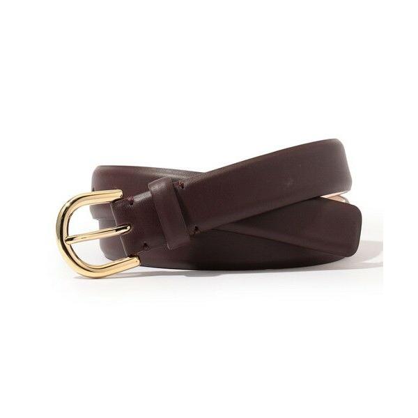 【発売日：2025年09月08日】【カテゴリ】レディース > 服飾雑貨 > ベルト・サスペンダー【カラー】39ボルドー【サイズ】F【実寸(cm)】F：ウエスト70.580.5 幅2.7 全長91.5【素材】牛革【製造国】-【基本...