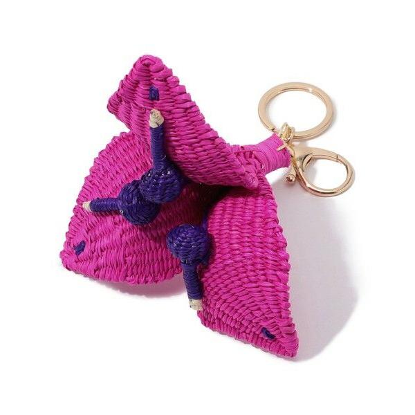 【発売日：2025年07月23日】【カテゴリ】レディース > 服飾小物 > キーホルダー・ストラ…【カラー】34ピンク系【サイズ】F【実寸(cm)】F：全長13.5 トップ8×12.5【素材】-【製造国】-【基本情報】31105...