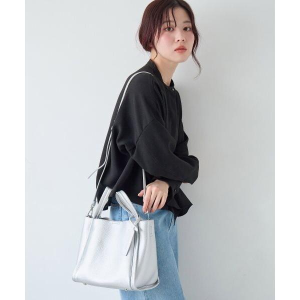 【発売日：2026年01月08日】【カテゴリ】レディース > バッグ > トートバッグ【カラー】シルバー/アイボリー柄/ベージュ/サックス/ブラック【サイズ】FREE【実寸(cm)】サイズ:FREE,タテ22cm,ヨコ29cm,...