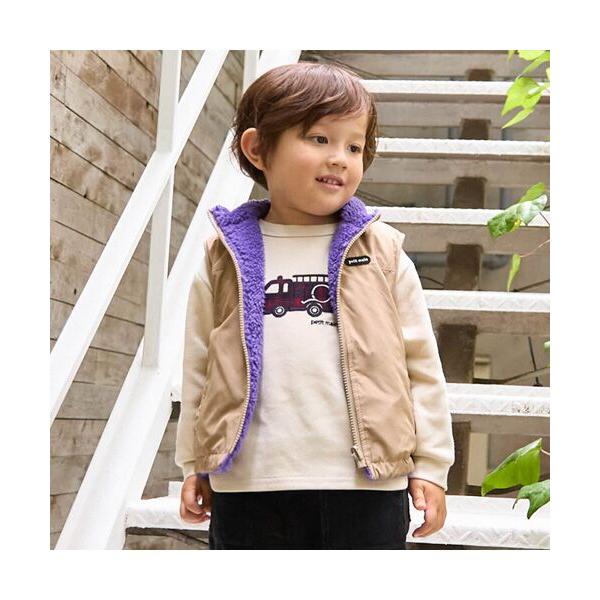 【発売日：2026年01月08日】★この商品はセール価格です★2,970円 → 1,632円(45%off)【カテゴリ】キッズ > トップス > ベスト【カラー】ウスベ-ジュ/モスグリ-ン/チャコ-ル【サイズ】S/M/L【実寸(...