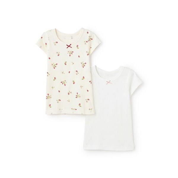 【発売日：2025年12月04日】★この商品はセール価格です★1,430円 → 1,144円(20%off)【カテゴリ】キッズ > マタニティ・ベビー・… > 肌着【カラー】オフホワイト/ブル-グレ-/ラベンダ-/チャコ-ル【サ...