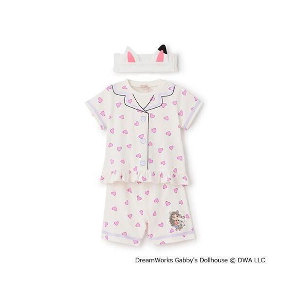 【発売日：2026年01月01日】★この商品はセール価格です★3,740円 → 1,496円(60%off)【カテゴリ】キッズ > インナー・ルームウェ… > ルームウェア【カラー】オフホワイト/L・ピンク【サイズ】S/M/L【...