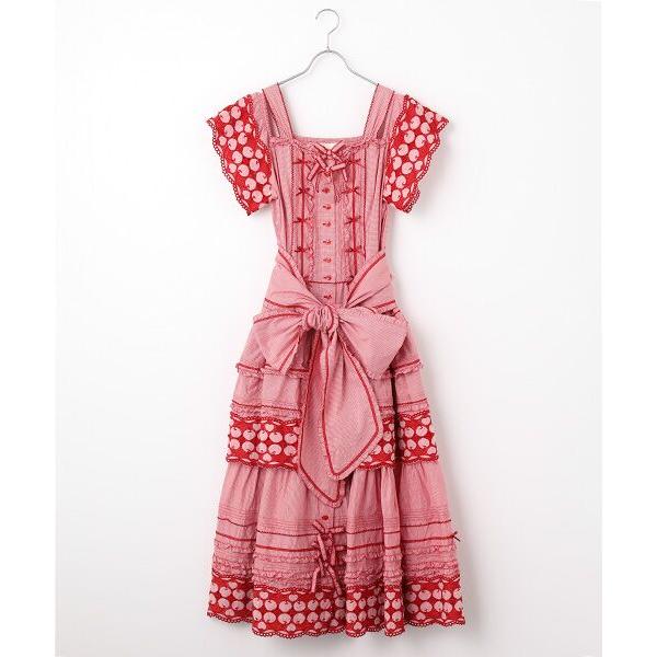 【発売日：2025年07月02日】【カテゴリ】レディース > ワンピース > ロング・マキシ丈ワン…【カラー】クロ/アカ/ピンク【サイズ】F【実寸(cm)】 総丈 身幅 裄丈F 126.0 45.5 27.0【素材】本体：綿10...