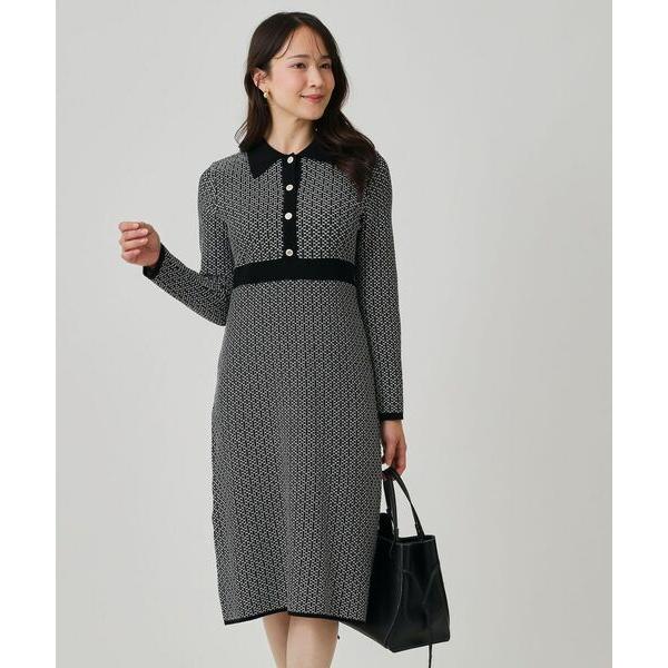 【発売日：2026年01月28日】★この商品はセール価格です★29,150円 → 14,575円(50%off)【カテゴリ】レディース > ワンピース > ミニ丈・ひざ丈ワンピ…【カラー】ブラック(519)/ベージュ(552)/...