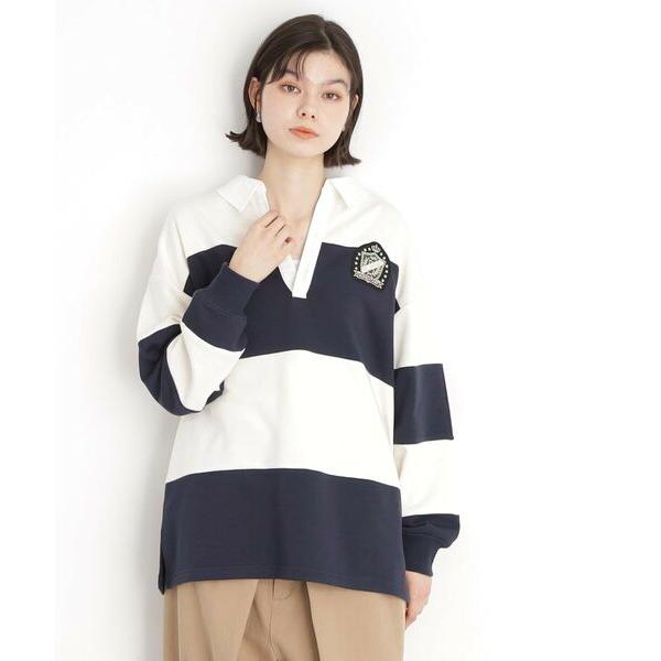 【発売日：2025年07月20日】★この商品はセール価格です★6,589円 → 5,271円(20%off)【カテゴリ】レディース > トップス > カットソー【カラー】オフホワイト(503)/ネイビー(594)【サイズ】99(...