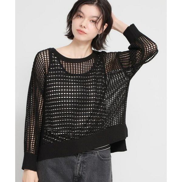 【発売日：2026年01月30日】【カテゴリ】レディース > トップス > ニット・セーター【カラー】ブラック(019)/ブラウン(044)/グレージュ(050)【サイズ】99(FREE)【実寸(cm)】●製品寸法:99(FRE...