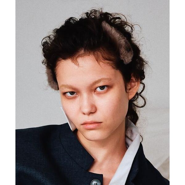 【発売日：2025年12月18日】【カテゴリ】レディース > ヘアアクセサリー【カラー】グレー【サイズ】F【実寸(cm)】【素材】ポリエステル、ステンレス【製造国】-【基本情報】31520260035,ルージュ・ヴィフ ラクレ