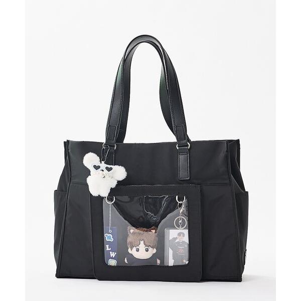 【発売日：2025年11月14日】【カテゴリ】レディース > バッグ > トートバッグ【カラー】ブラック/アイボリー【サイズ】F【実寸(cm)】サイズ:F,タテ:33cm,底幅:44cm,マチ:15cm,開口部幅:44cm,重さ...