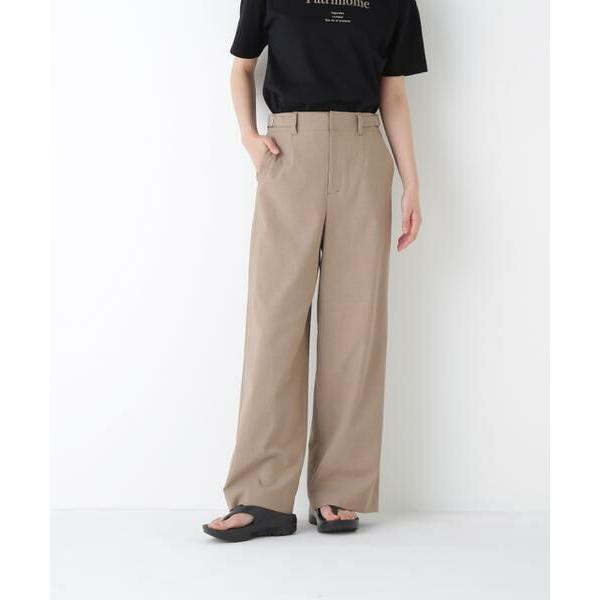 【発売日：2026年02月12日】★この商品はセール価格です★18,700円 → 9,350円(50%off)【カテゴリ】レディース > パンツ【カラー】グレーシャンブレー3/ブラック/ベージュ【サイズ】M/S/L【実寸(cm)】 ウ...