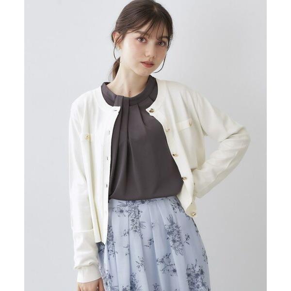【発売日：2026年04月17日】★この商品はセール価格です★4,979円 → 3,980円(20%off)【カテゴリ】レディース > トップス > カーディガン・ボレロ【カラー】オフホワイト(003)/ライトイエロー(030)...