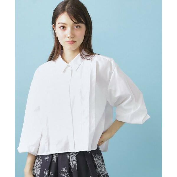 【発売日：2026年02月10日】【カテゴリ】レディース > トップス > シャツ・ブラウス【カラー】オフホワイト(003)/ネイビー(094)/サックスブルー(390)/ライトピンク(870)/サックスブルー(890)【サイズ...