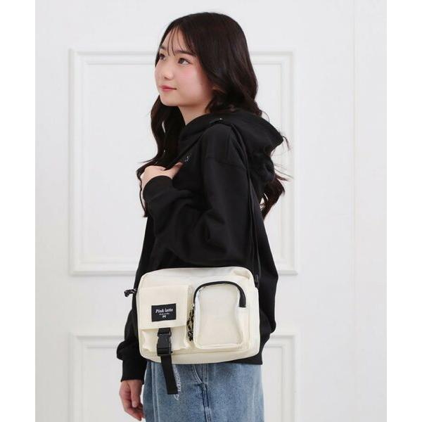 【発売日：2025年11月01日】【カテゴリ】キッズ > バッグ > ショルダーバッグ【カラー】ホワイト(001)/ブラック(019)/ブルー(091)【サイズ】00【実寸(cm)】●製品寸法:00:高さ17cm 幅(上部)23...