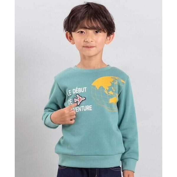 【発売日：2026年02月27日】★この商品はセール価格です★7,150円 → 2,860円(60%off)【カテゴリ】キッズ > トップス > スウェット【カラー】グリーン/グレー【サイズ】90cm/100cm/110cm/1...