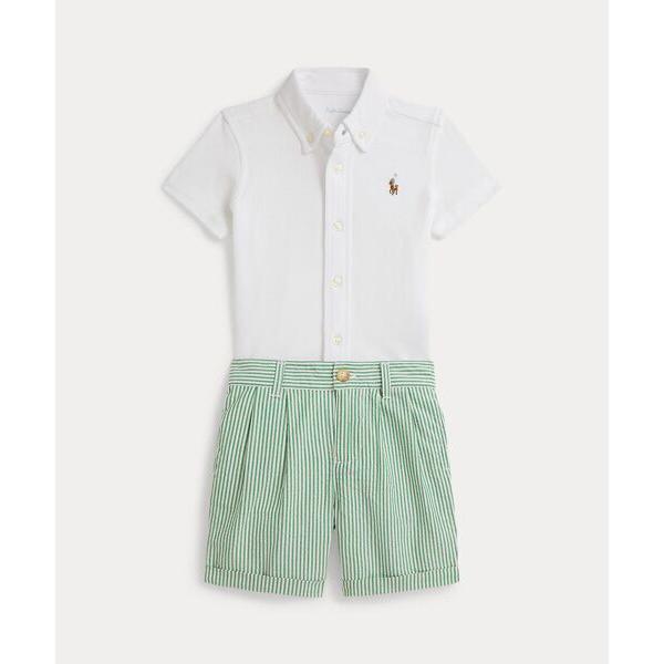 【発売日：2026年02月19日】【カテゴリ】キッズ > マタニティ・ベビー・… > ベビー・キッズウエア【カラー】100ホワイト【サイズ】18M/24M【実寸(cm)】トップス 着丈 身幅 肩幅 袖丈 - -18M 36.0 ...