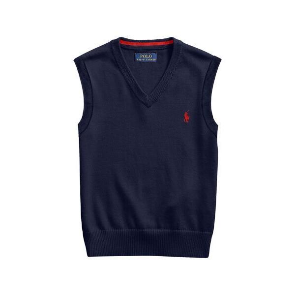 【発売日：2025年08月01日】【カテゴリ】キッズ > トップス > ベスト【カラー】410ネイビー【サイズ】3/7/4/6【実寸(cm)】 着丈 身幅 肩幅3 36.7  31.1 24.54 39 32 256 43.7 ...