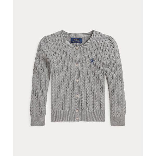 【発売日：2026年03月17日】【カテゴリ】キッズ > トップス > カーディガン・ボレロ【カラー】020グレー【サイズ】3/4/5/6【実寸(cm)】 着丈 身幅 肩幅 袖丈3 34.0 31.0 23.0 35.04 34...