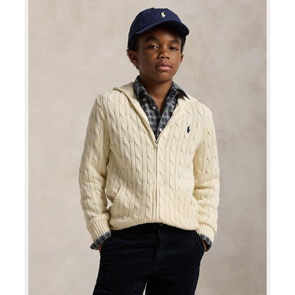 【発売日：2025年07月28日】【カテゴリ】キッズ > トップス > ニット・セーター【カラー】101ナチュラル【サイズ】S/M/L/XL【実寸(cm)】 着丈 身幅 肩幅 袖丈S 48.5 37.5 32.5 48.0M 5...