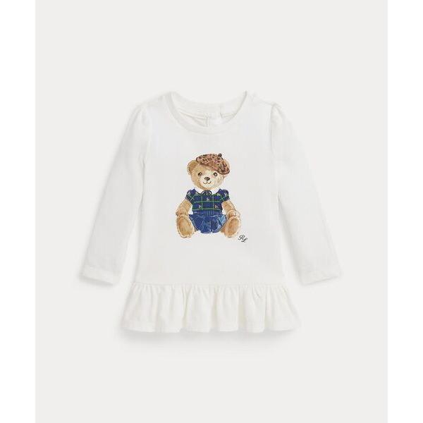 【発売日：2025年08月20日】【カテゴリ】キッズ > マタニティ・ベビー・… > ベビー・キッズウエア【カラー】100ホワイト【サイズ】12M/18M/24M【実寸(cm)】 着丈 身幅 肩幅 袖丈12M 33.0 25.5...