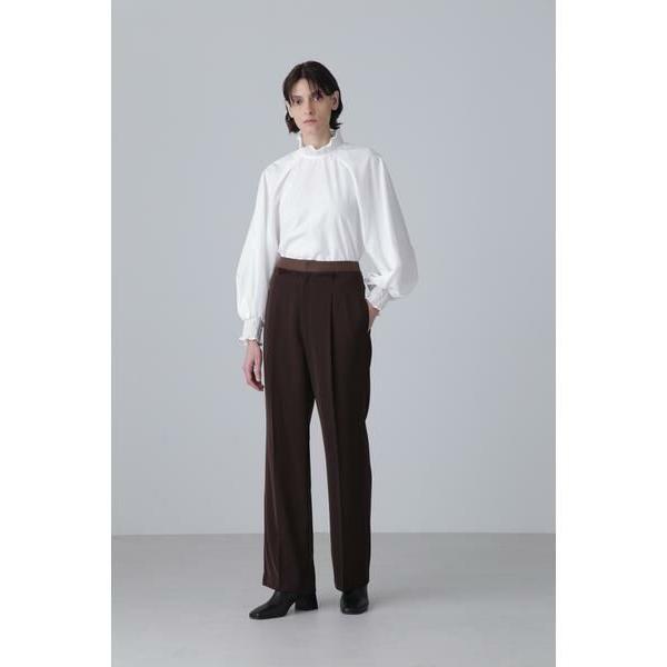 【発売日：2026年02月27日】★この商品はセール価格です★33,000円 → 13,200円(60%off)【カテゴリ】レディース > パンツ【カラー】ブラウン21/ブラック/ブラウン【サイズ】38/36【実寸(cm)】 ウエスト...