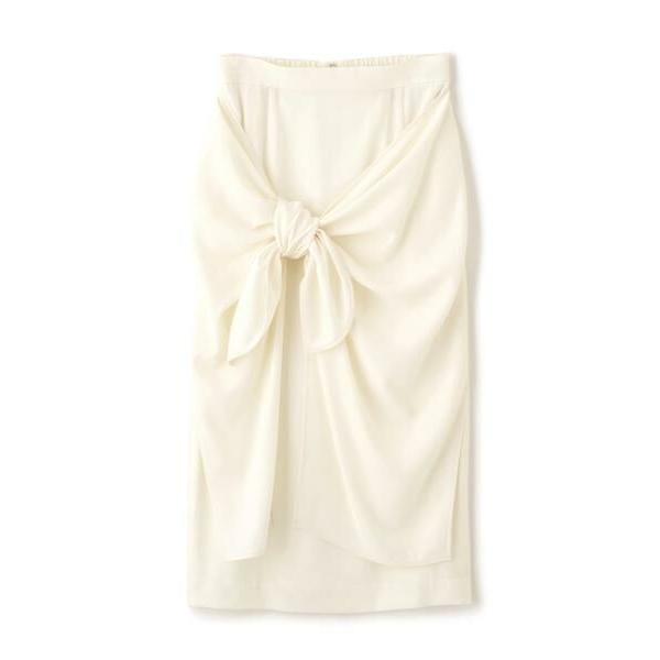 【発売日：2026年02月28日】★この商品はセール価格です★52,800円 → 26,400円(50%off)【カテゴリ】レディース > スカート【カラー】エクリュ1/ブラック【サイズ】38/36【実寸(cm)】 ウエスト(後ろゴム...