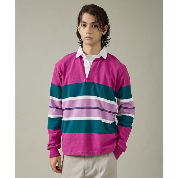 【発売日：2025年11月21日】【カテゴリ】メンズ > トップス > ポロシャツ【カラー】ネイビー/ピンク/ブルー系その他1/ブラウン【サイズ】S/M/L/XL【実寸(cm)】サイズ:S,着丈:67cm,肩幅:44cm,身幅:...