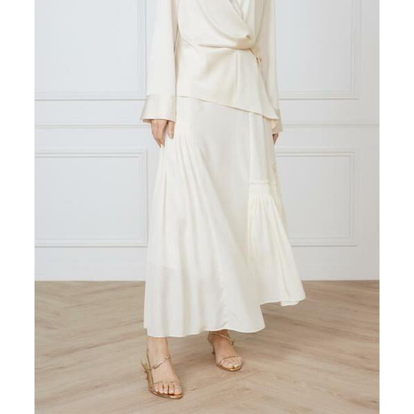 【発売日：2026年03月03日】★この商品はセール価格です★44,000円 → 17,600円(60%off)【カテゴリ】レディース > スカート > ミニ・ひざ丈スカート【カラー】アイボリー2/サックス3【サイズ】09/11...