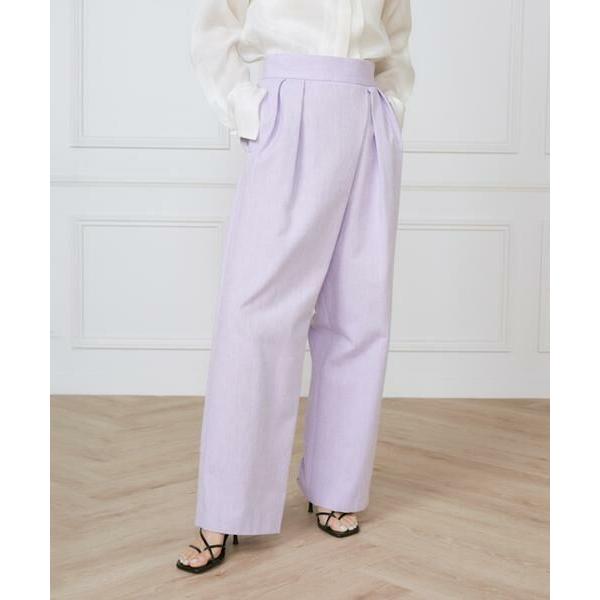 【発売日：2026年03月03日】★この商品はセール価格です★39,600円 → 15,840円(60%off)【カテゴリ】レディース > パンツ > その他パンツ【カラー】パープル2【サイズ】07/09/11【実寸(cm)】0...