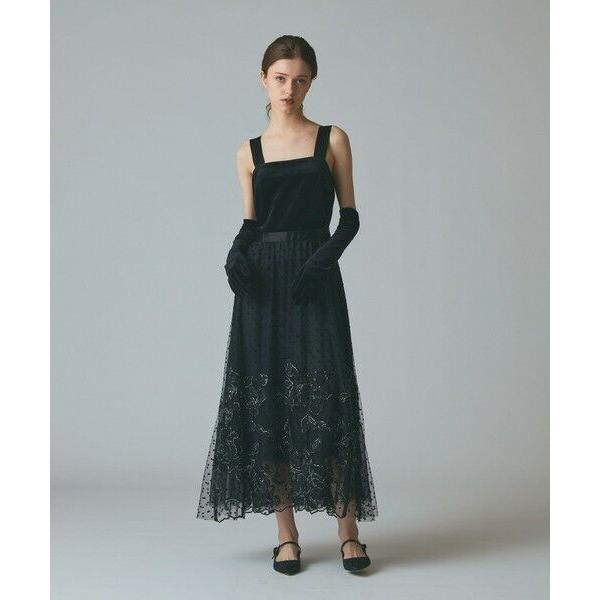 【発売日：2026年03月13日】★この商品はセール価格です★174,900円 → 122,430円(30%off)【カテゴリ】レディース > ワンピース > ドレス【カラー】ブラック【サイズ】36/38【実寸(cm)】36:総...