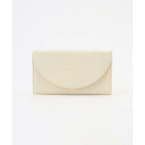 【発売日：2025年10月24日】【カテゴリ】レディース > 服飾小物 > 財布・コインケース・…【カラー】キナリ/ライトグリーン/ブラック/グレージュ【サイズ】F【実寸(cm)】F:タテ11.0 ヨコ19.5 厚み1.5【素材...