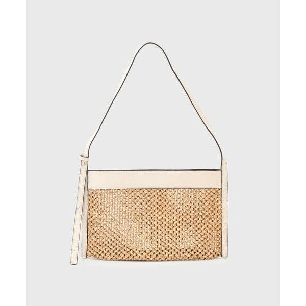 【発売日：2026年02月17日】★この商品はセール価格です★31,900円 → 12,760円(60%off)【カテゴリ】レディース > バッグ > ハンドバッグ【カラー】ホワイト/ブラック【サイズ】F【実寸(cm)】F:幅2...