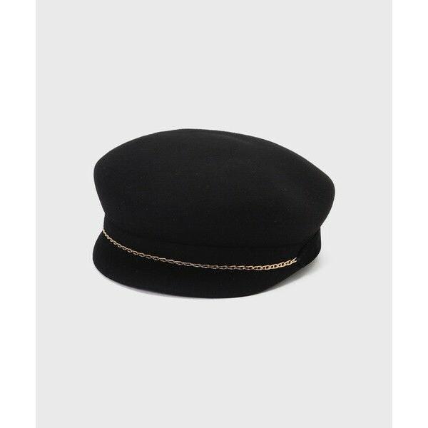 【発売日：2025年12月30日】★この商品はセール価格です★18,700円 → 13,090円(30%off)【カテゴリ】レディース > 服飾雑貨 > ハンチング・キャスケ…【カラー】ブラック【サイズ】F【実寸(cm)】F:高...