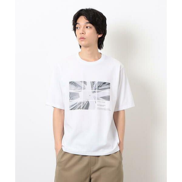 【発売日：2026年03月06日】★この商品はセール価格です★3,599円 → 2,913円(19%off)【カテゴリ】メンズ > トップス > Tシャツ【カラー】ホワイト/グレー【サイズ】L/M【実寸(cm)】M：バスト106...