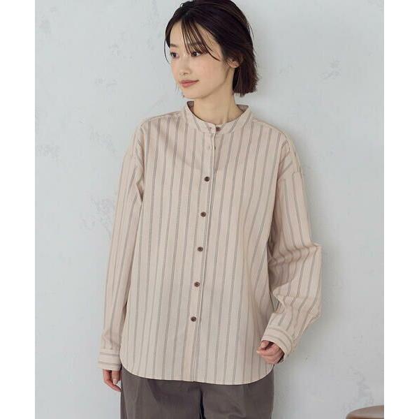 【発売日：2026年02月25日】【カテゴリ】レディース > トップス > シャツ・ブラウス【カラー】ベージュ/カーキ【サイズ】F【実寸(cm)】F：バスト119.0 着丈66 肩幅55 袖丈52.5 ゆき丈80【素材】ポリエス...
