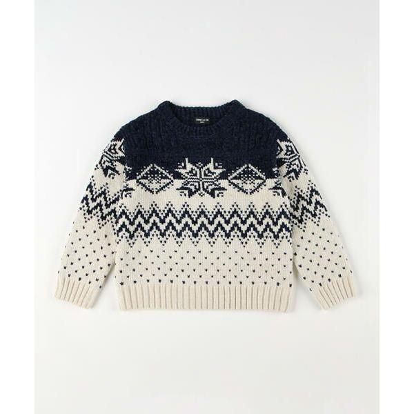 【発売日：2026年01月09日】★この商品はセール価格です★4,899円 → 3,526円(28%off)【カテゴリ】キッズ > トップス > ニット・セーター【カラー】ネイビー/ターコイズ/グレージュ【サイズ】150(140...