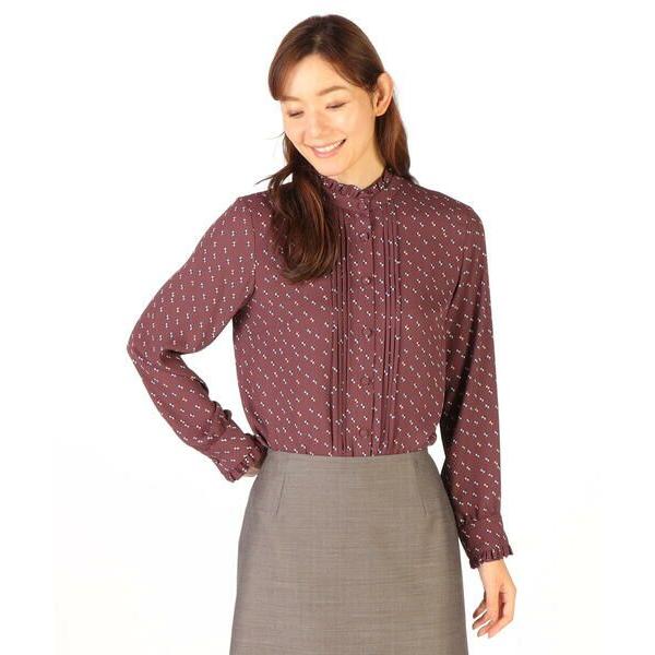 【発売日：2025年10月22日】★この商品はセール価格です★42,900円 → 16,830円(60%off)【カテゴリ】レディース > トップス > シャツ・ブラウス【カラー】ネイビー/レッド【サイズ】38/40/42【実寸...