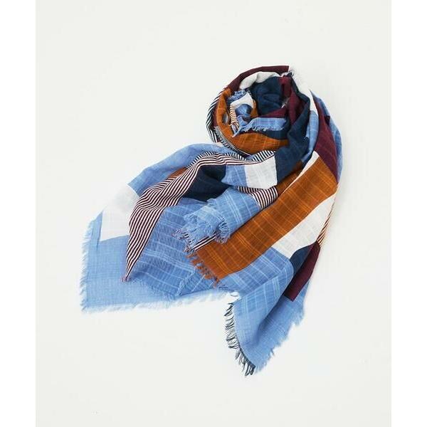 【発売日：2025年07月09日】★この商品はセール価格です★18,700円 → 9,350円(50%off)【カテゴリ】レディース > 服飾雑貨 > マフラー・ショール・…【カラー】ライトブルー【サイズ】F【実寸(cm)】F幅...