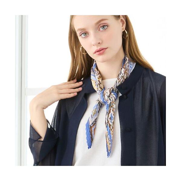 【発売日：2026年03月04日】【カテゴリ】レディース > 服飾雑貨 > バンダナ・スカーフ【カラー】イエロー/ブルー【サイズ】F【実寸(cm)】サイズ:F,　:55×55【素材】ポリエステル:100 【製造国】-【基本情報】...