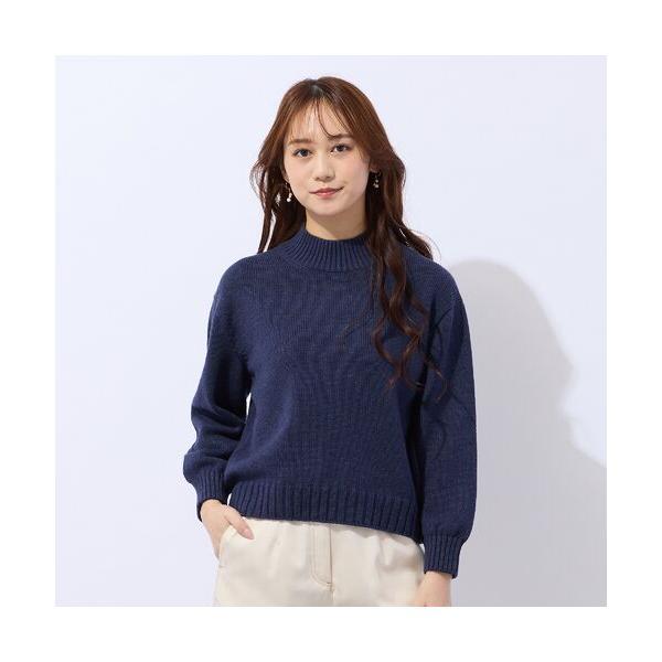 【発売日：2026年02月20日】【カテゴリ】レディース > トップス > ニット・セーター【カラー】ダークブルー/バイオレット【サイズ】S/M【実寸(cm)】サイズ:S,着丈:53,バスト寸:94,裄丈:67,袖口:17サイズ...