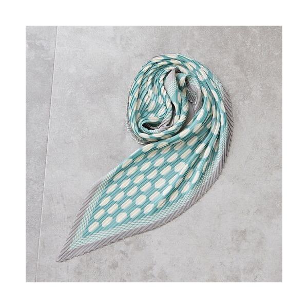 【発売日：2026年02月10日】【カテゴリ】レディース > 服飾雑貨 > バンダナ・スカーフ【カラー】ブラウン/ピンク/ライトグリーン【サイズ】F【実寸(cm)】サイズ:F, :55×55【素材】ポリエステル:100 【製造国...