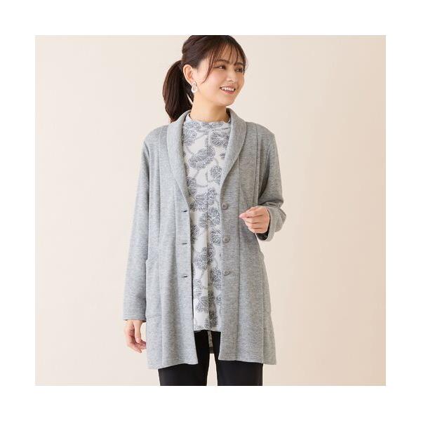 【発売日：2025年12月17日】★この商品はセール価格です★16,500円 → 9,900円(40%off)【カテゴリ】レディース > トップス > カーディガン・ボレロ【カラー】グレー/ブラック【サイズ】L/LL/3L/4L...