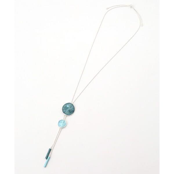 【発売日：2026年01月28日】【カテゴリ】レディース > アクセサリー > ネックレス・ペンダン…【カラー】ブルー【サイズ】F【実寸(cm)】 全長 トップ(縦) トップ(横)F 86.0 15.5 3.2【素材】-【製造国...