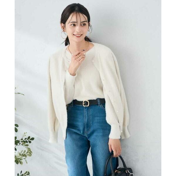 【発売日：2026年03月04日】★この商品はセール価格です★6,039円 → 3,019円(50%off)【カテゴリ】レディース > トップス > カーディガン・ボレロ【カラー】ライトブルー/アイボリー/グレージュ【サイズ】S...