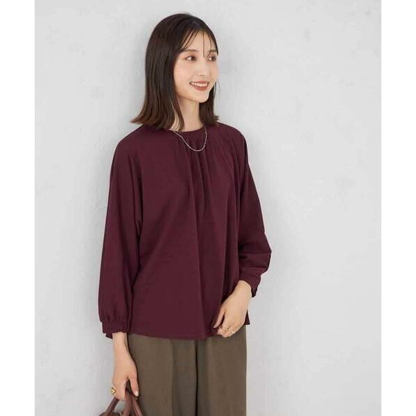 【発売日：2026年01月06日】★この商品はセール価格です★4,389円 → 2,633円(40%off)【カテゴリ】レディース > トップス > カットソー【カラー】グリーン/バーガンディ/グレージュ/ブラック【サイズ】S/...