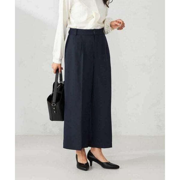 【発売日：2026年01月22日】★この商品はセール価格です★6,589円 → 3,294円(50%off)【カテゴリ】レディース > パンツ > その他パンツ【カラー】ネイビー/グレージュ【サイズ】S/M/L【実寸(cm)】S...