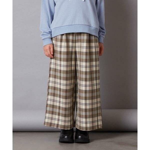 【発売日：2025年10月14日】★この商品はセール価格です★3,989円 → 1,796円(54%off)【カテゴリ】キッズ > パンツ > その他パンツ【カラー】ライトブルー/ベージュ(チェック)/ブラック(チェック)/グレ...